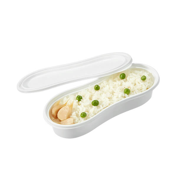 Stackable Plastic Microwave Safe Lunch Food Container with Lid - Lesui